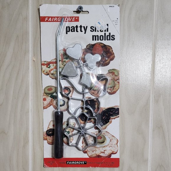 Fairgrove | Kitchen | Fairgrove Vintage Patty Shell Molds 4 Parts ...